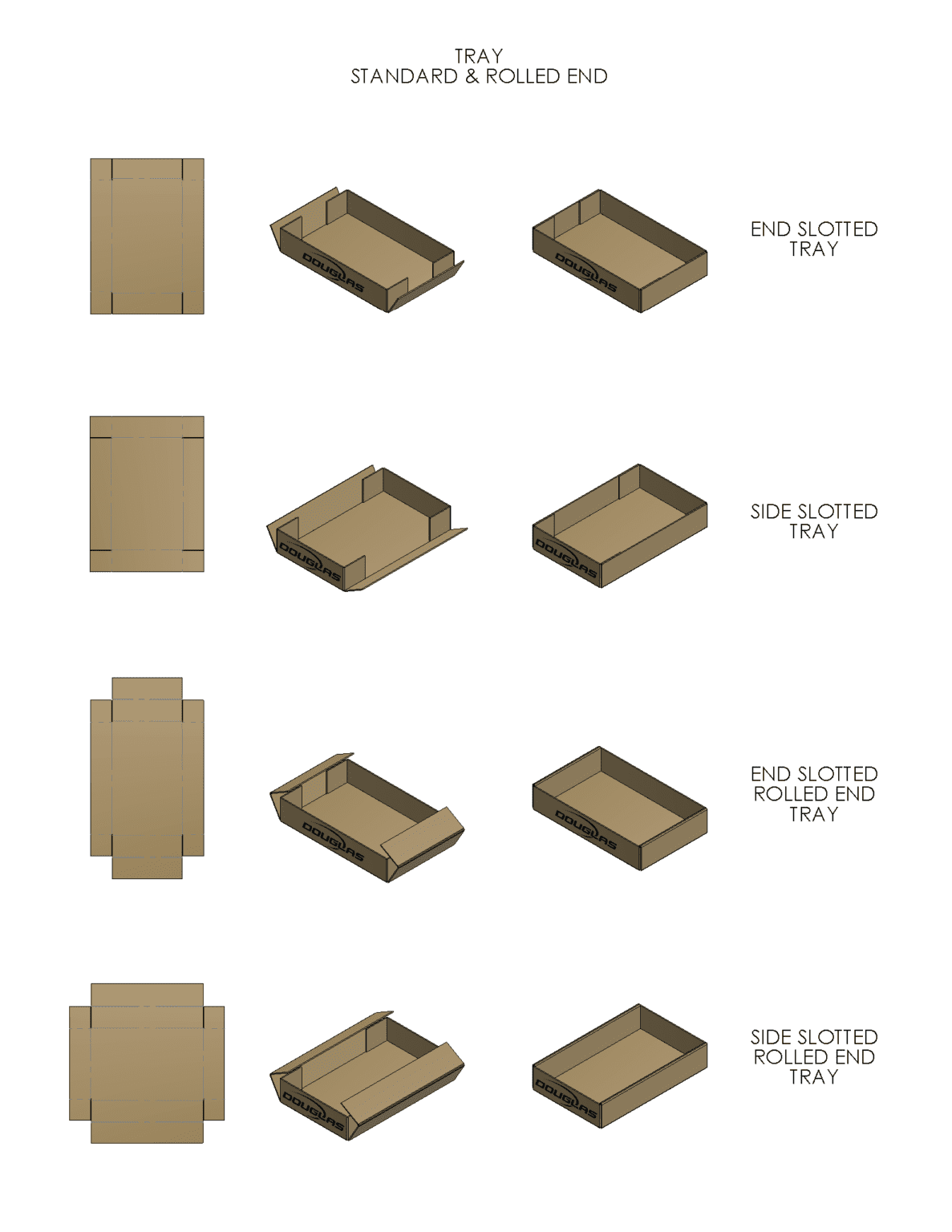 Images of Common Case Styles | Douglas Machine Inc.